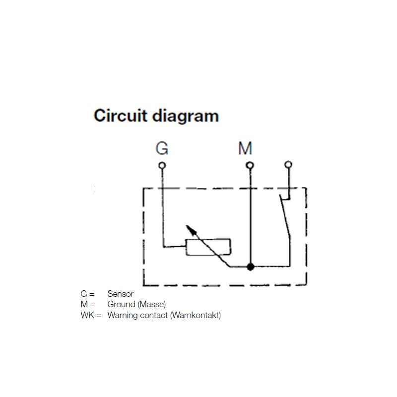 VDO Druckgeber 0-10 Bar - M12